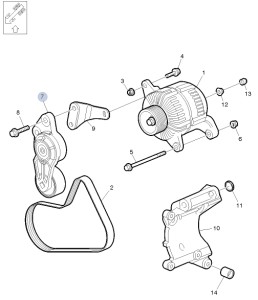 23669029 NEW BELT TENSIONER - Hudson County Motors is a heavy truck ...