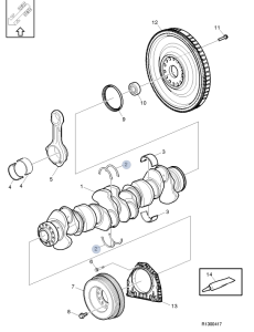 21948268 NEW THRUST WASHER KIT - Hudson County Motors is a heavy truck ...